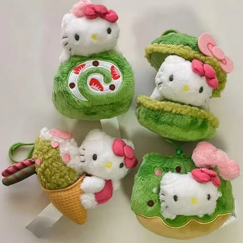 Sanrio Hello Kitty Matcha Ice Cream подвеска | AliExpress