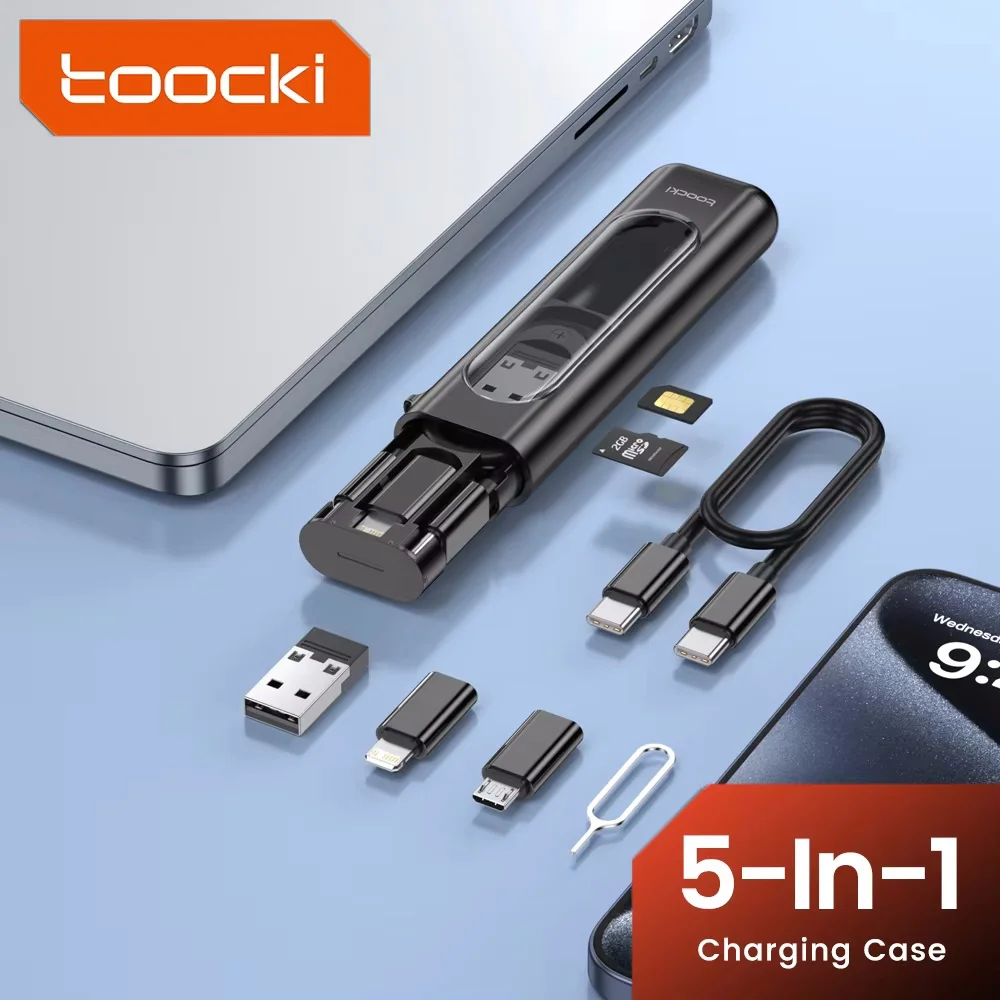 Toocki 5 В 1 OTG Адаптер Компактный USB АдАптер Миниатюрный C - Тип ...