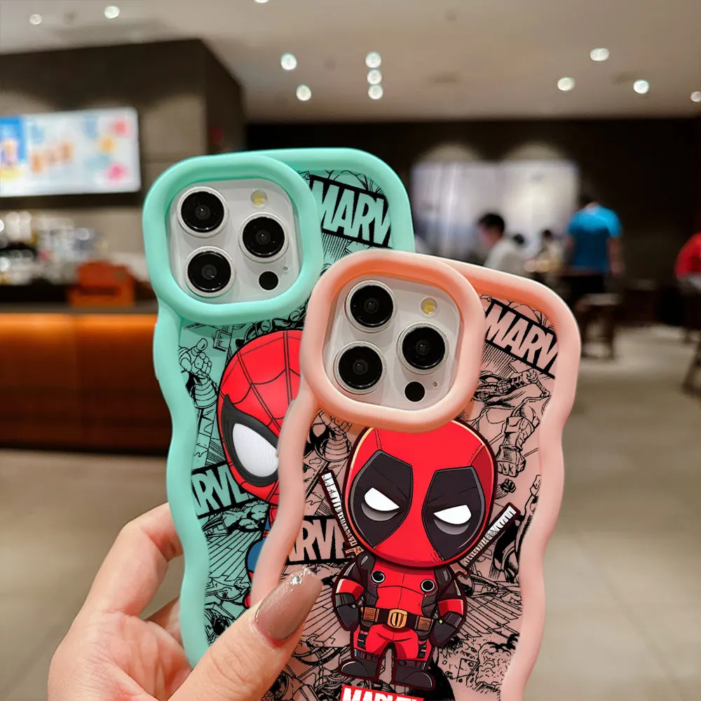 Iron Spider Man Deadpool Phone Case Cover For OPPO A55 A54 A53 A38 A33 ...