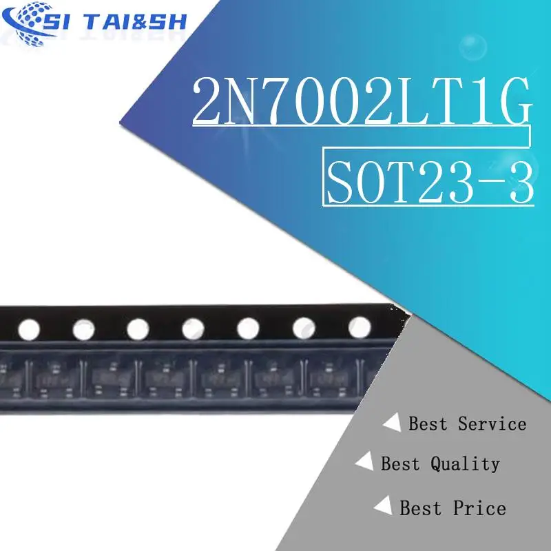 Микросхема 2N7002LT1G 2N7002 SOT SOT-23 SMD 702 MMBT2907A 2F 2F 2N2222 1P 2N3904 1AM 2N5551 G1 ...