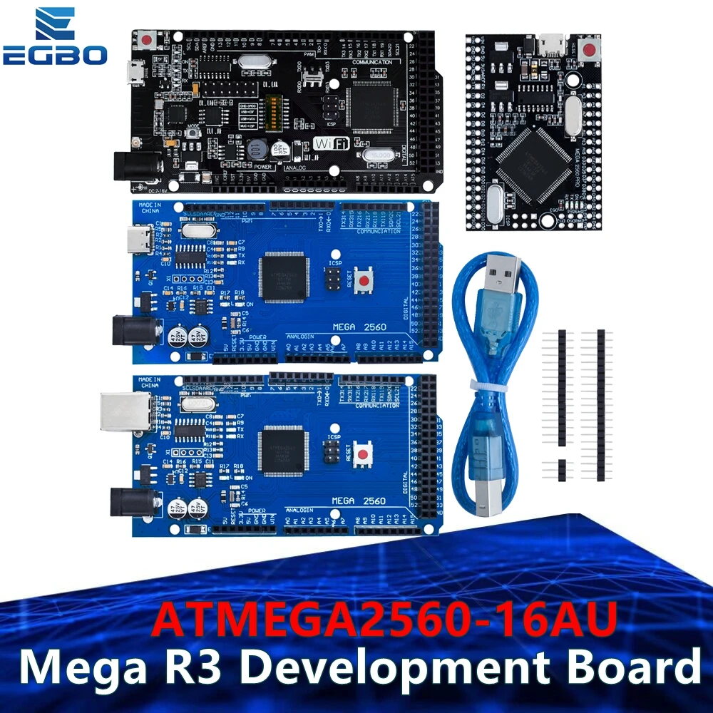 EGBO Mega2560ATMEGA16U2/Pro Mini MEGA 2560 Mega+WiFi R3 | AliExpress