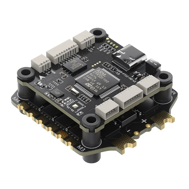 Дрон GEPRC TAKER F722 V2 FC& ESC FPV Stack BLS 65A 4в1 ESC 3-6 S ...