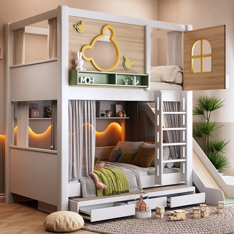 Двухъярусная кровать для детей | AliExpress