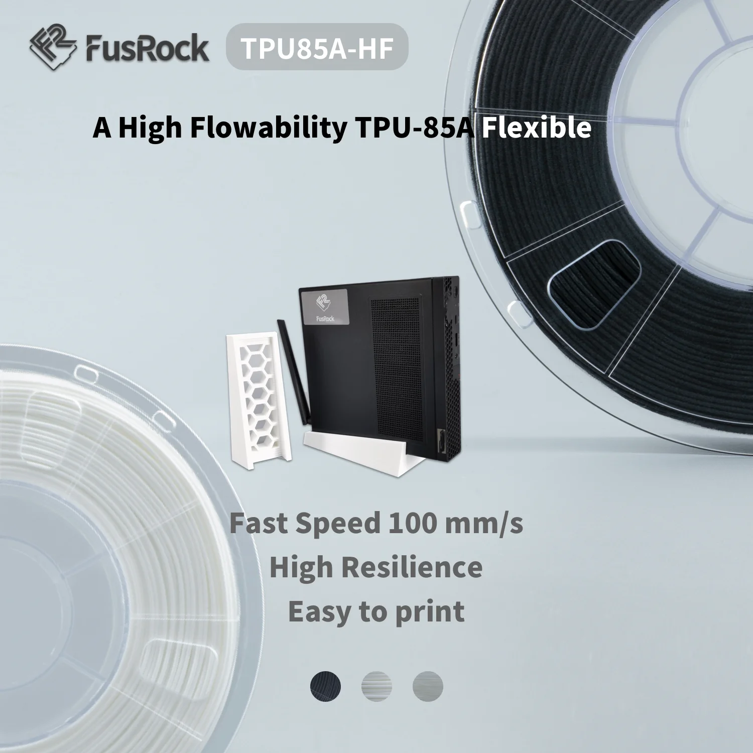 FusRock TPU 85A нить для 3D-печати 1.75 мм | AliExpress
