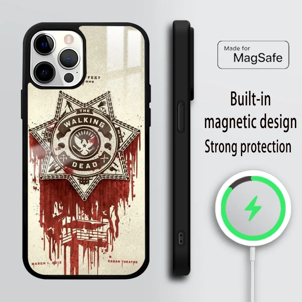 The W-Walking D-Dead Phone Case For iPhone 16 15 14 13 12 11 Pro Max ...