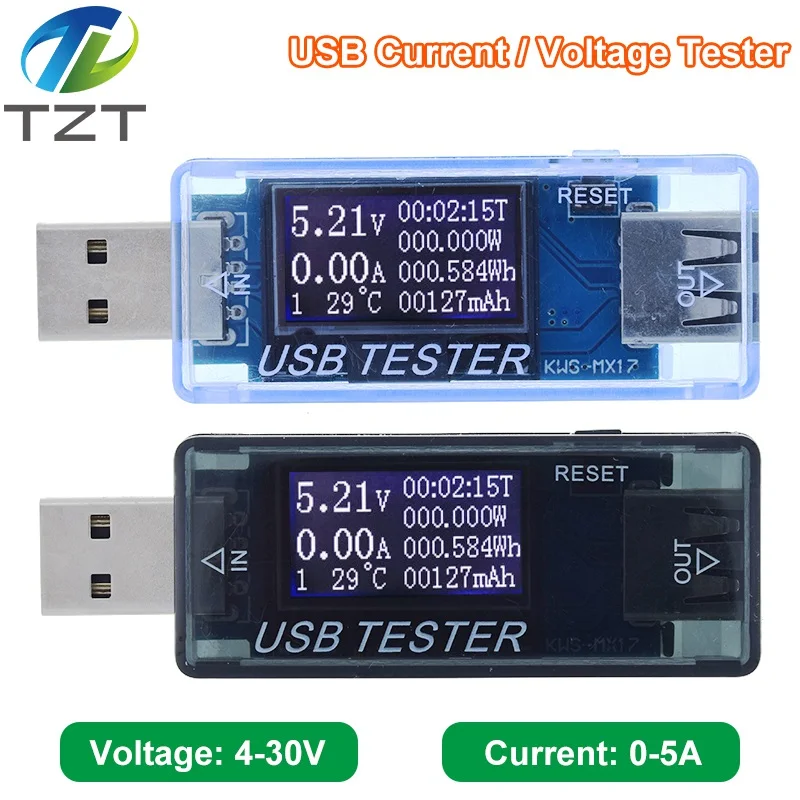 USB тестер KWS-MX17 TZT | AliExpress