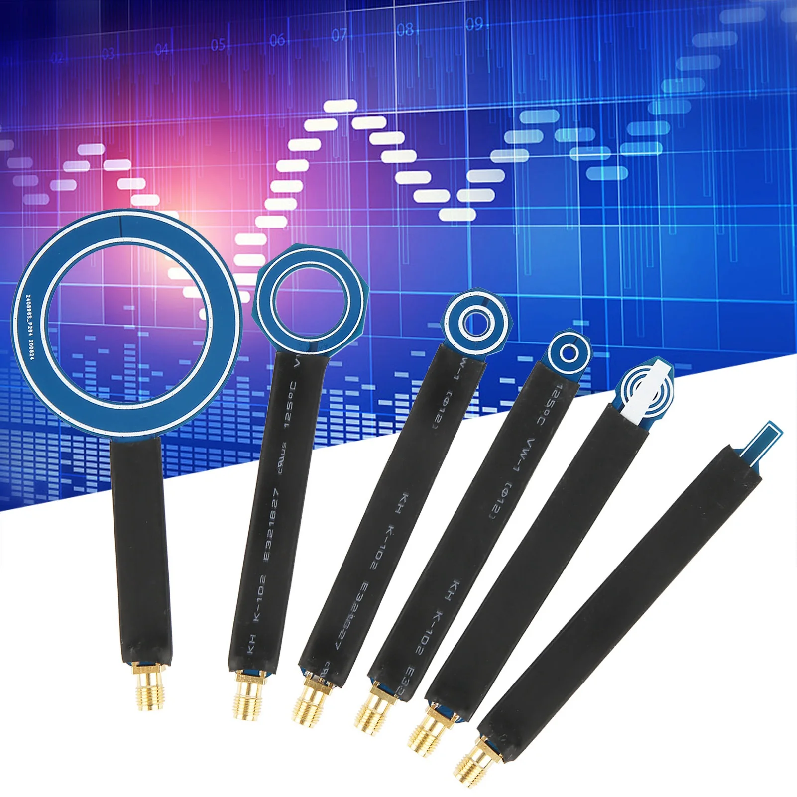 Near‑Field Magnetic Field Probes Set SMA Conduction Radiation Test ...