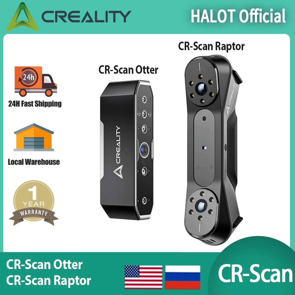 3D-сканер Creality CR-Scan Raptor | AliExpress