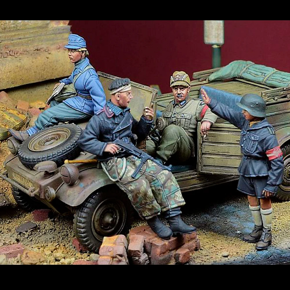 Набор фигурок RDR солдаты Вторая мировая война 1/35 | AliExpress