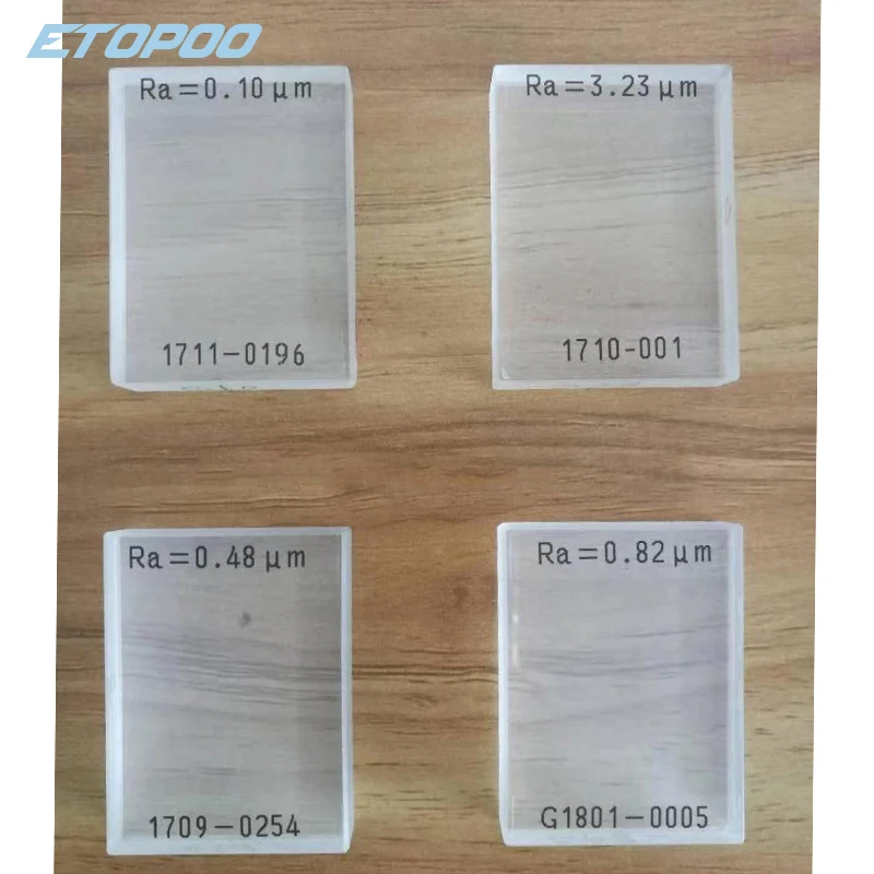 Калибровочный блок шероховатости Ra 0,1/0,2/0,4/0,8/1,6/3,2 | AliExpress