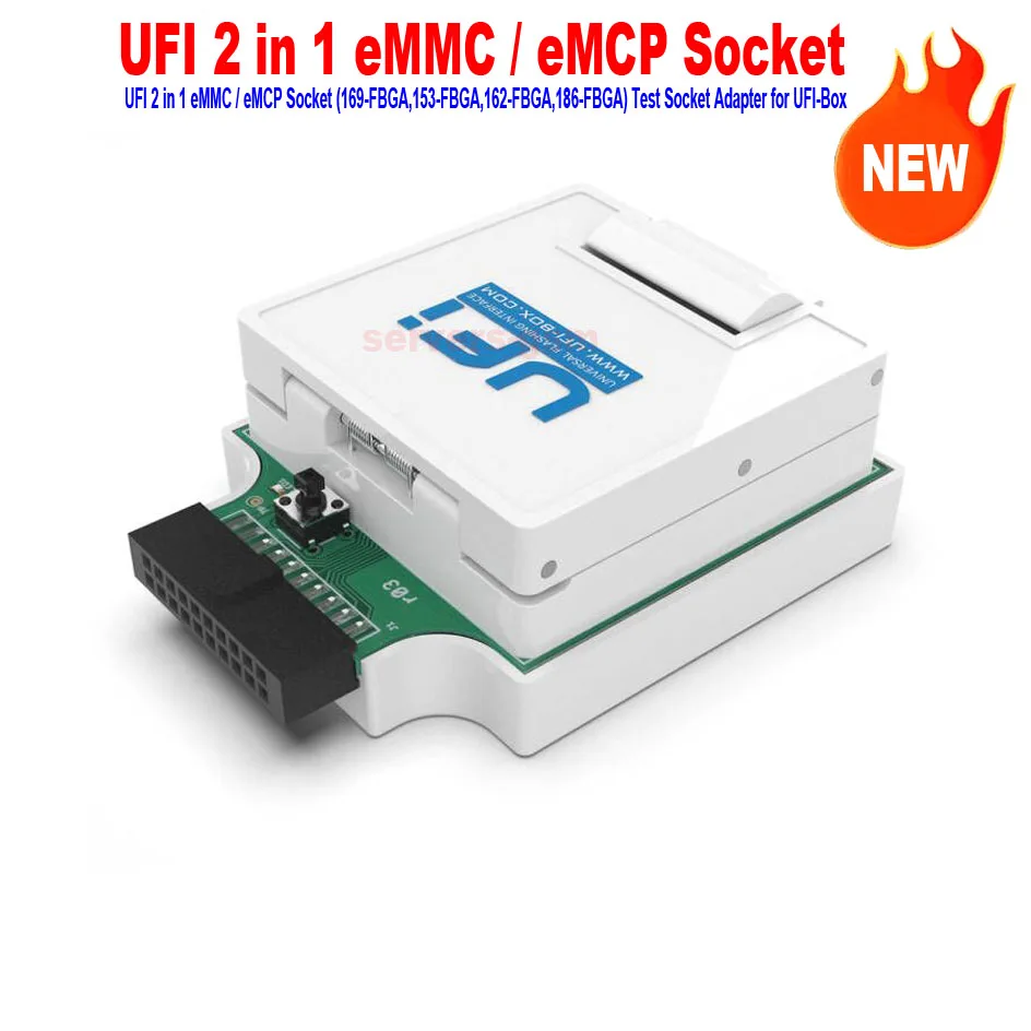 Новая обновленная версия 2025 года, 2 в 1, разъем eMMC/ eMCP (FBGA-169 ...