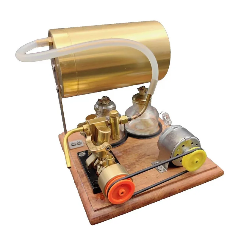 Twin Cylinder Swing Steam Engine with Generator Boiler Engine Model ...