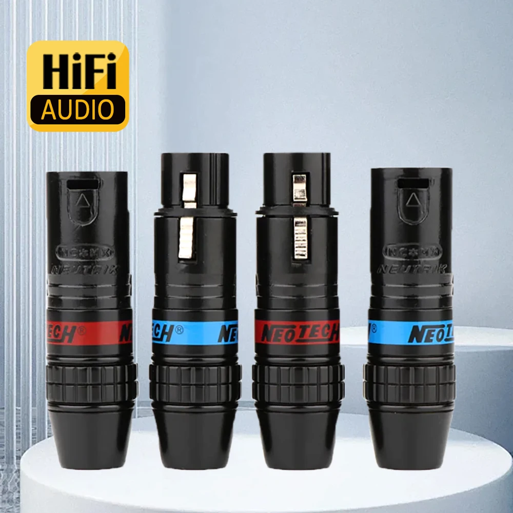 Адаптер для наушников Neotech 3Pin XLR, 4 шт | AliExpress