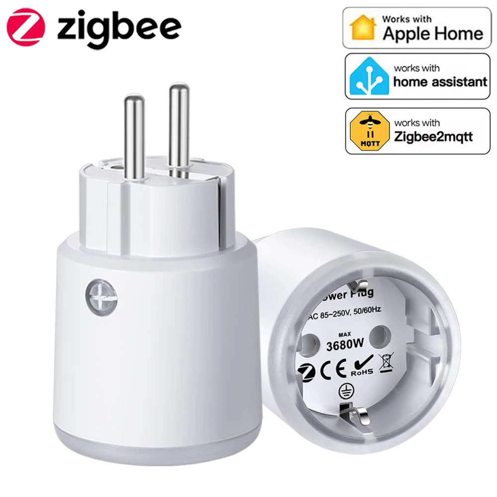 IHOMECAM Smart Zigbee Power Plug 16A | AliExpress