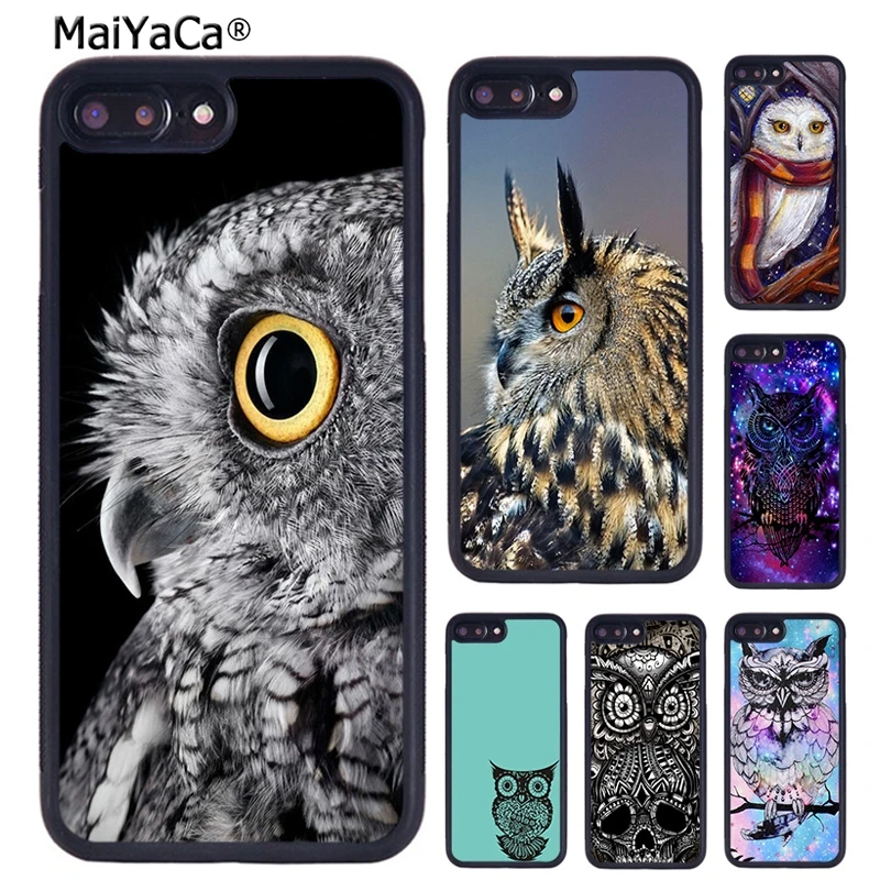 MaiYaCa Eagle Owl Wild Bird Phone Case For iPhone 16 15 14 plus 11 12 ...
