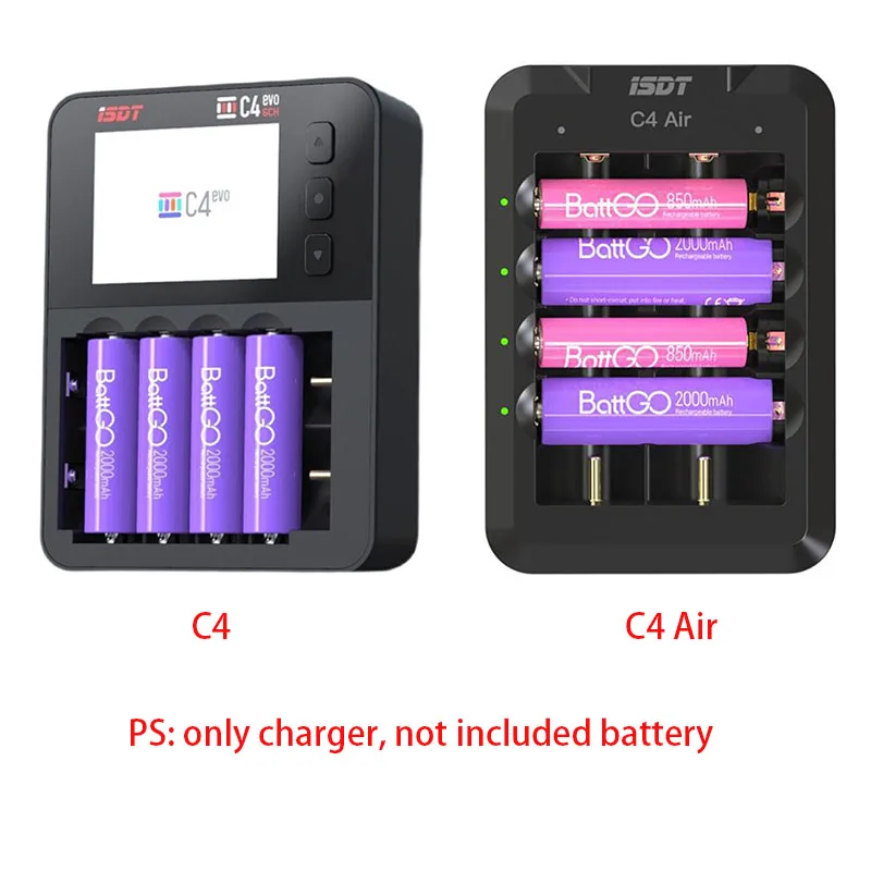 Зарядное устройство DUTRIEUX ISDT C4 / C4 Air EVO QC3.0 | AliExpress