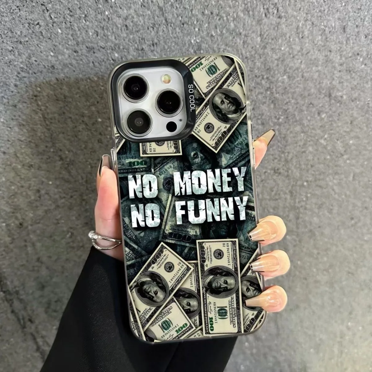 Dollar Money Luxury Phone Case For iPhone 16 15 14 13 12 11 mini Pro ...