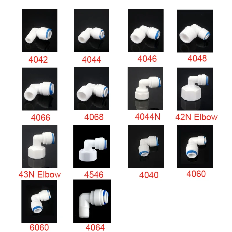 Фитинг для шланга с наружным диаметром 1/4 дюйма, 3/8 дюйма, 1/8 дюйма ...