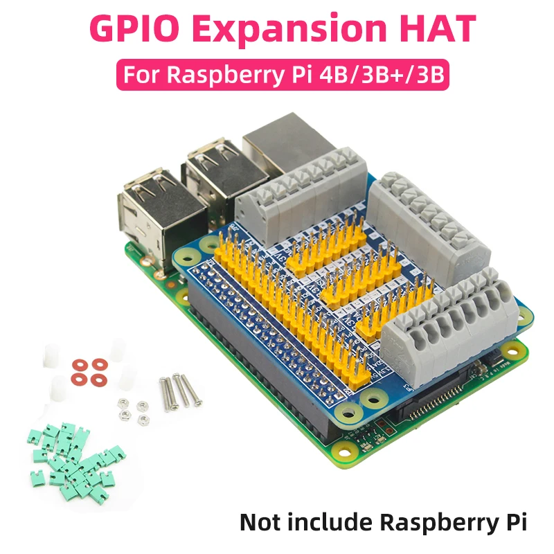 Расширительная плата GPIO для Raspberry Pi 4/3B+/3B SHCHV | AliExpress