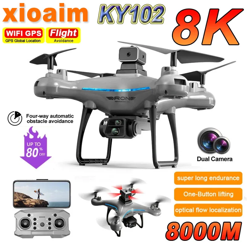 Складной Квадрокоптер с оптическим потоком для Xiaomi KY102 | AliExpress