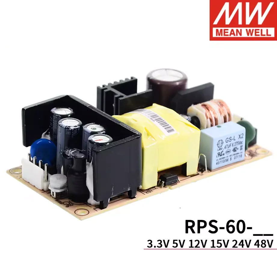 Mean well 60W Medical Power Supply RPS-60-3.3 3,3 V RPS-60-5 5V RPS-60 ...