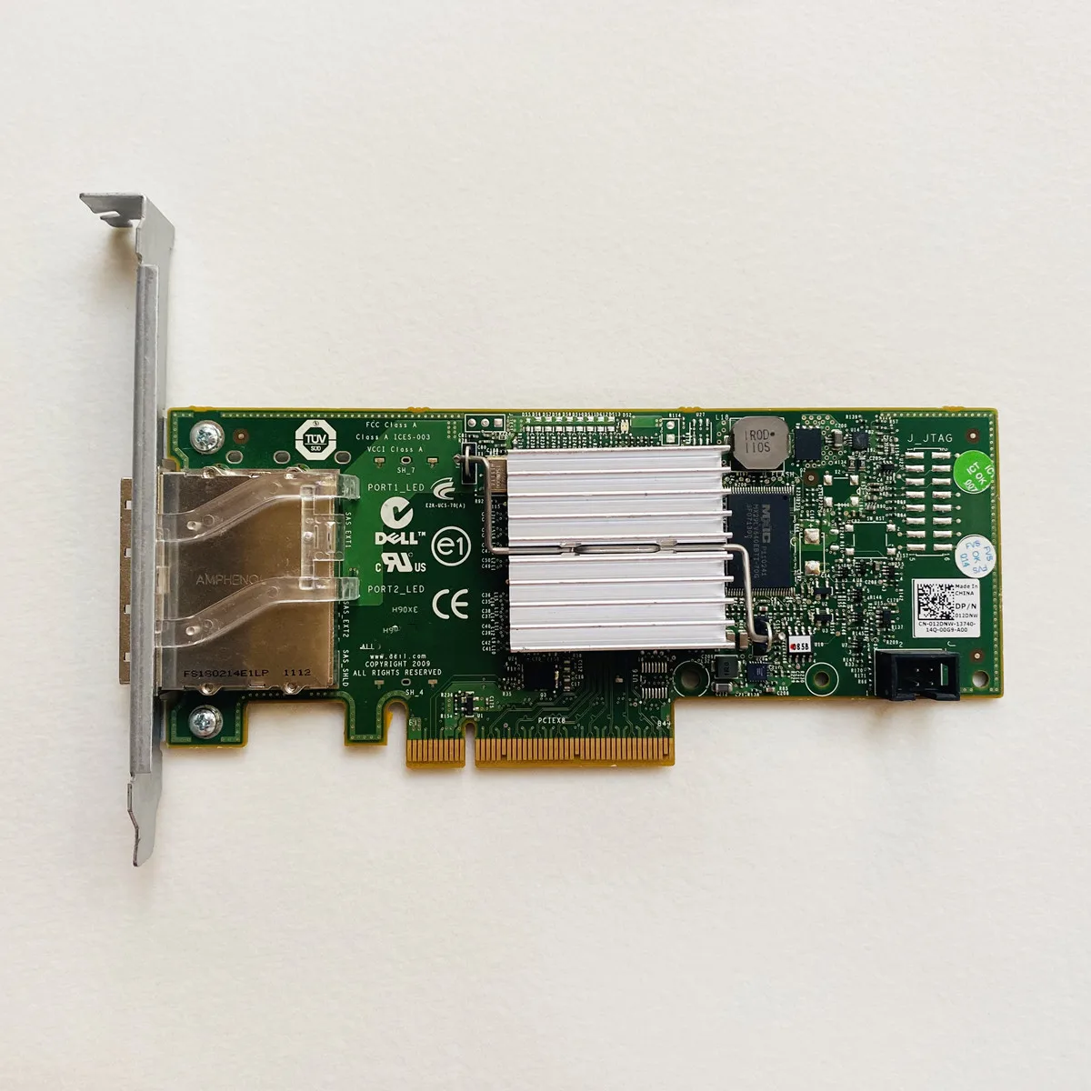 H200E 6 Гбит/с, SAS PCIe HBA, контроллер с 2 портами, Raid Card SFF ...