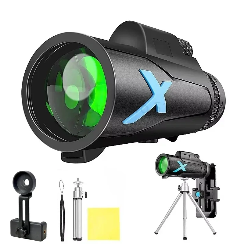 Монокулярный телескоп 12x50 HD ZOOM | AliExpress