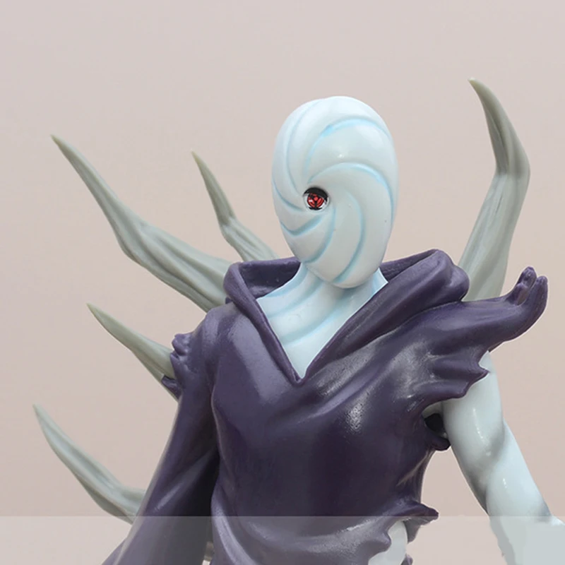 21CM Anime Naruto GK SS Figure Akatsuki Uchiha Obito White Zetsu Tobi ...