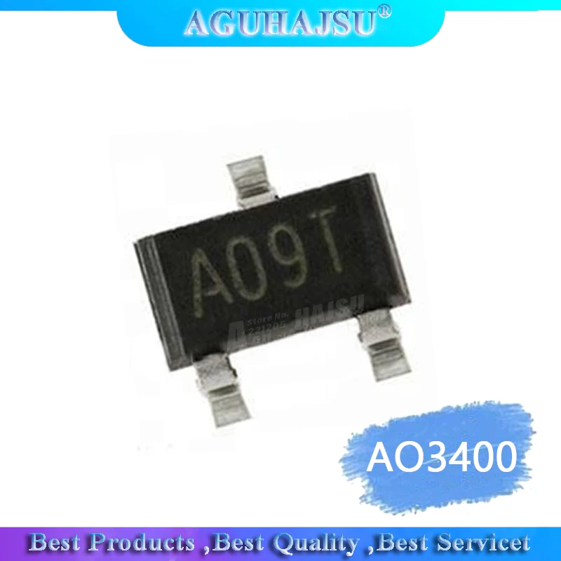 MOSFET AO3400 AO3400A SOT23-3 50 шт | AliExpress
