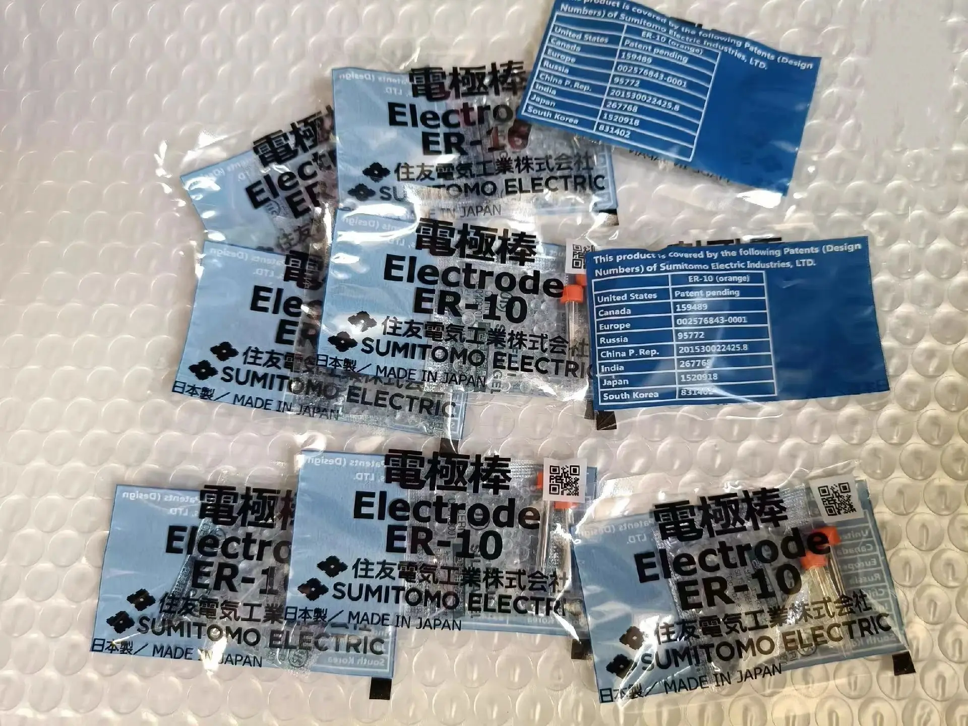 20 пар электродов ER-10 для Sumitomo T-39 T-66 T-71C T-81C T-72C T-82C ...