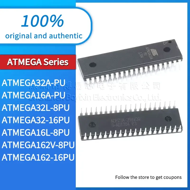 ATMEGA162V-8PU ATMEGA162-16PU ATMEGA32L-8PU ATMEGA32A-PU ATMEGA32-16PU ATMEGA16L-8PU ATMEGA16A ...
