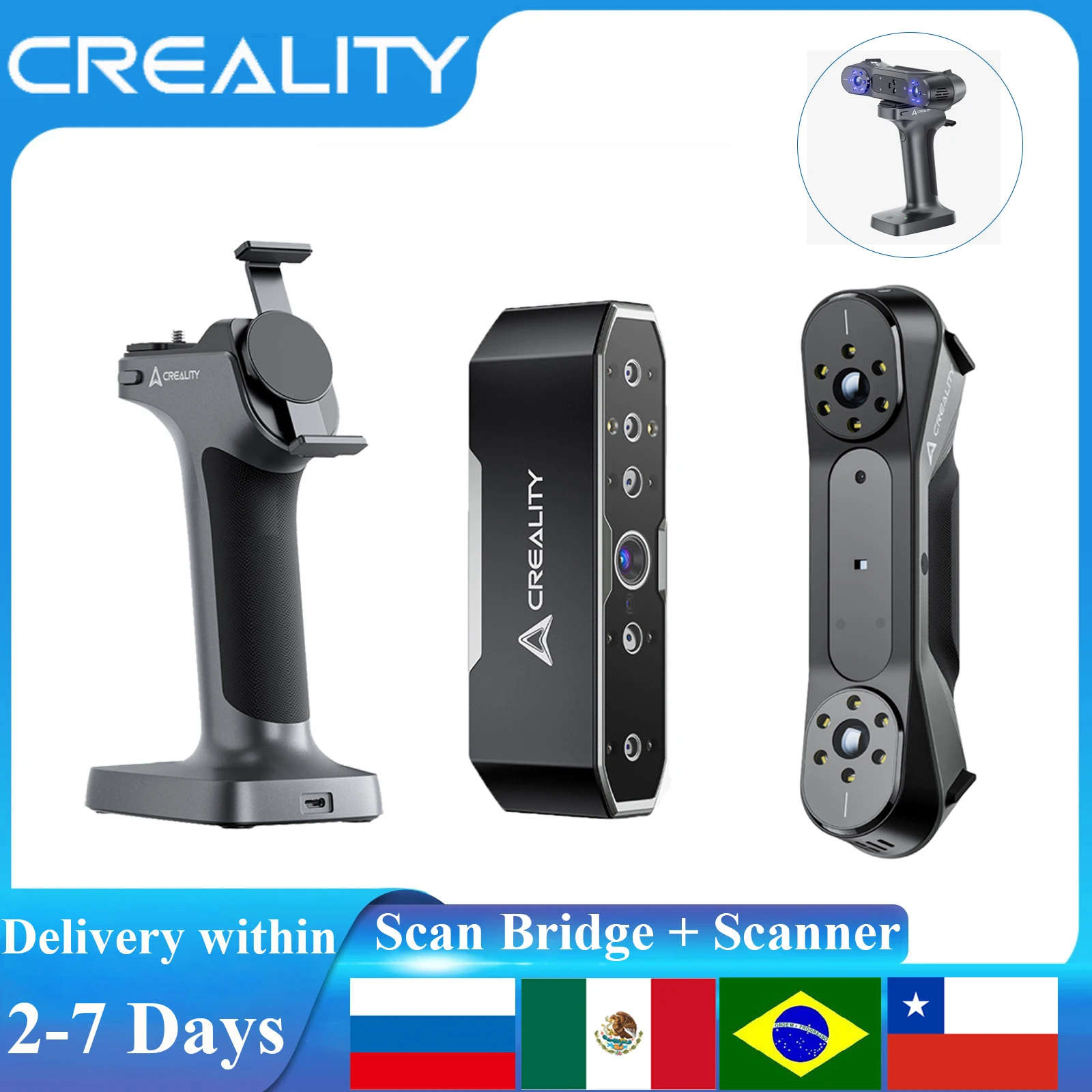 Creality Scan Bridge для CR-Scan Otter/Raptor/Raptor X | AliExpress