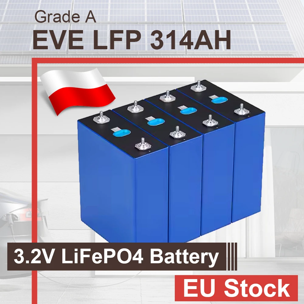 MB31 EVE 314AH LiFePO4 аккумулятор 8000 циклов 48 В 314 Ач ...