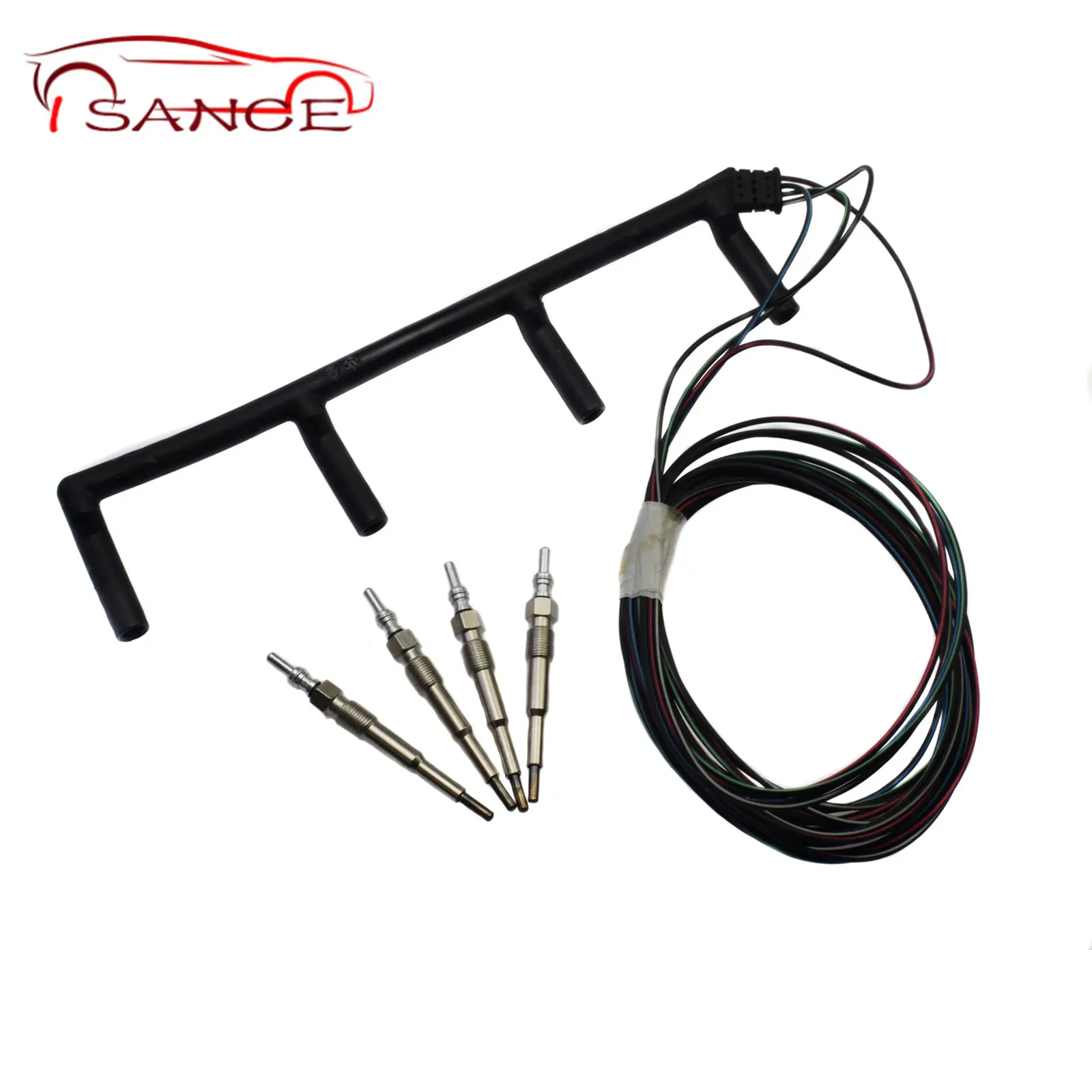 Автомобильная светящаяся вилка, жгут проводов и светящаяся вилка ...