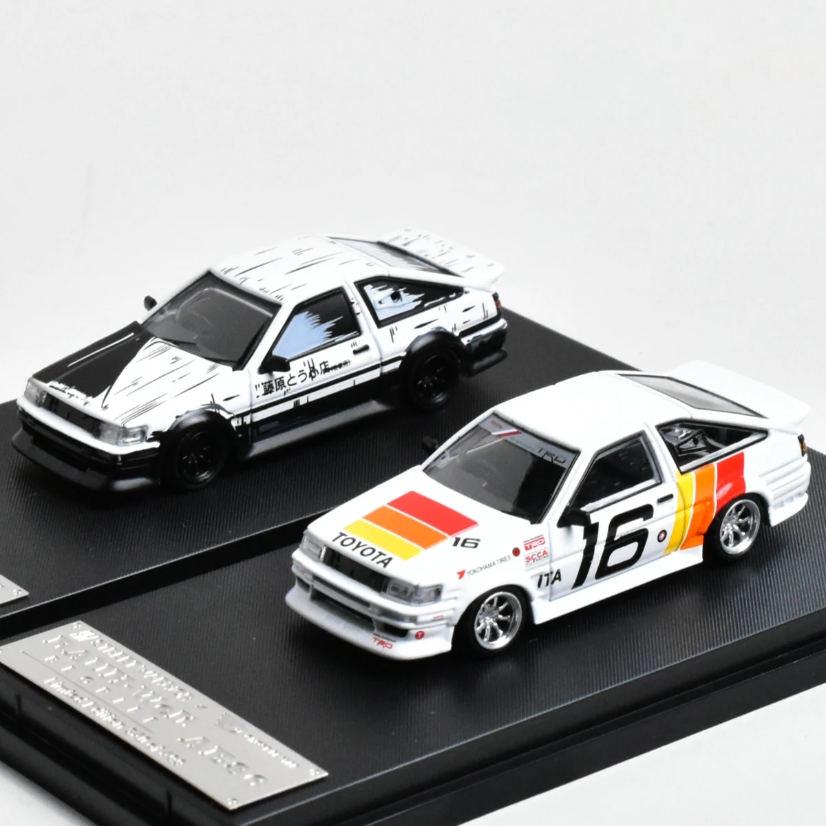SW 1:64 металлическая модель Toyota AE86 белого цвета | AliExpress