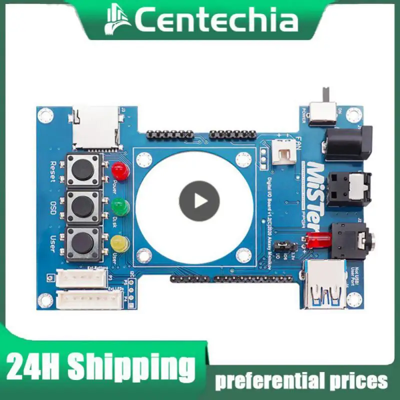 For Mister FPGA 7 For Terasic DE10 Nano IO HUB V2.1 32mb ordinary fan For Mister FPGA 128mb ...