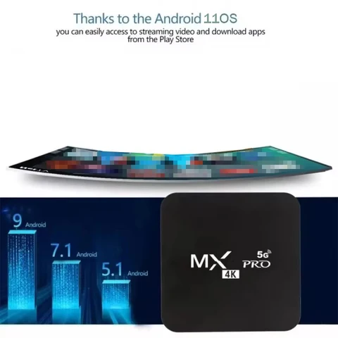 Tv box mxq pro 4k 5g 8gb 128gb - купить недорого | AliExpress