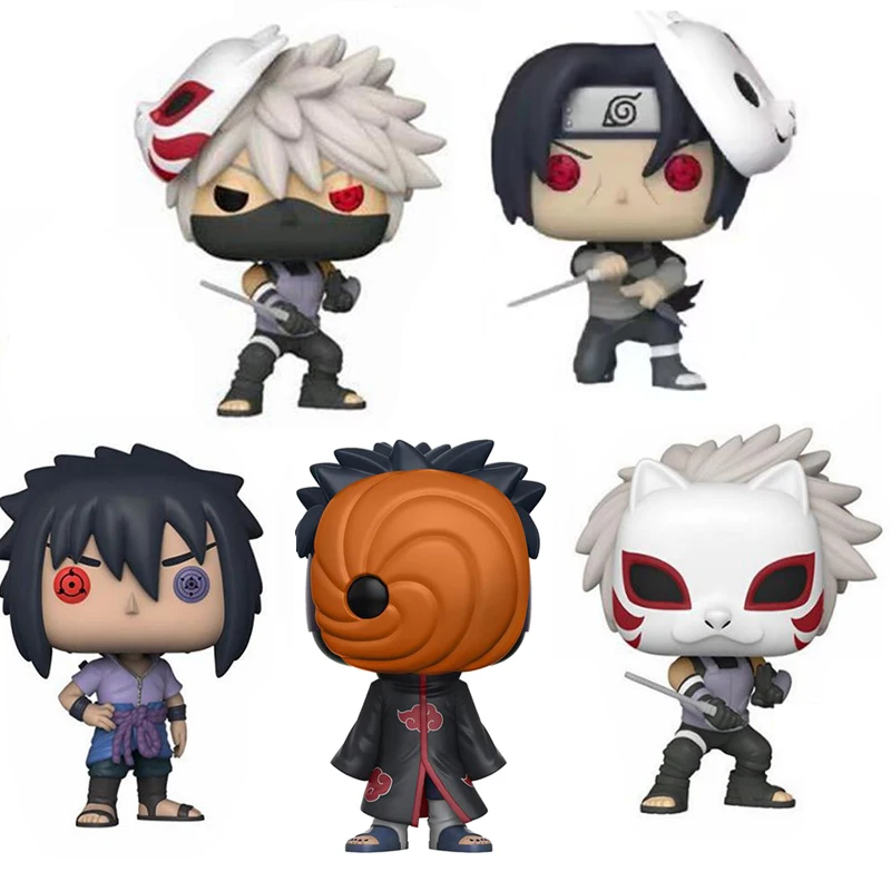 Naruto Action Figure ASUMA 994 Sasuke RINNEGAN 1023 Kakashi ANBU 1023 ...