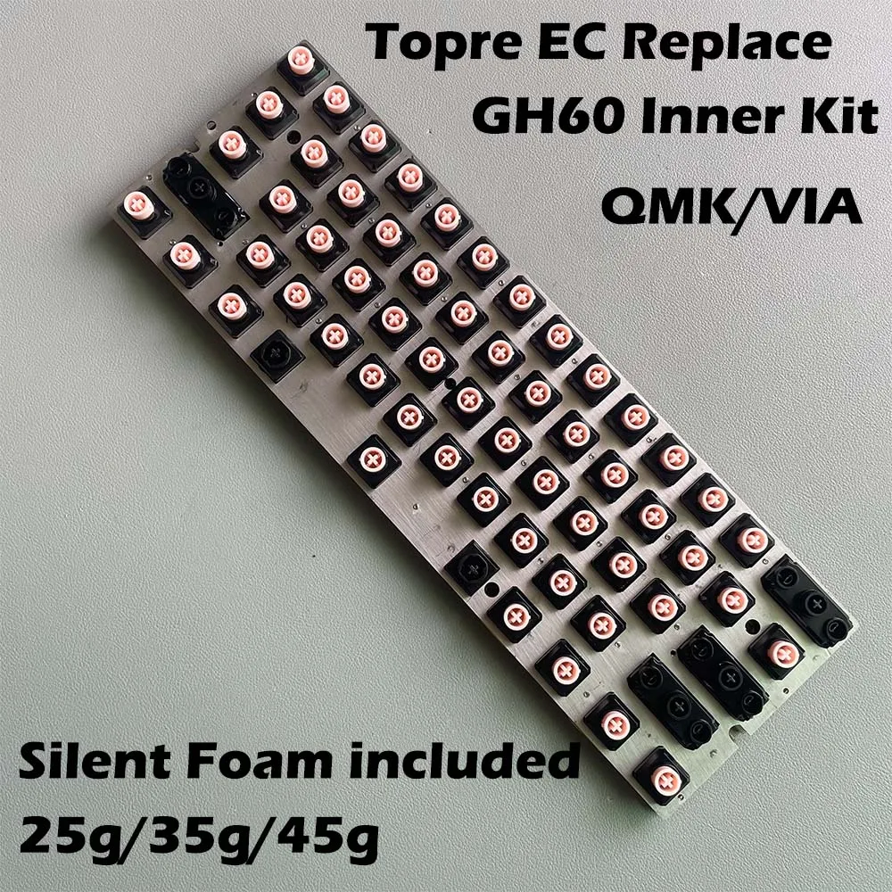 Topre Switch EC Емкостная клавиатура GH60 PCB Полностью собранный ...