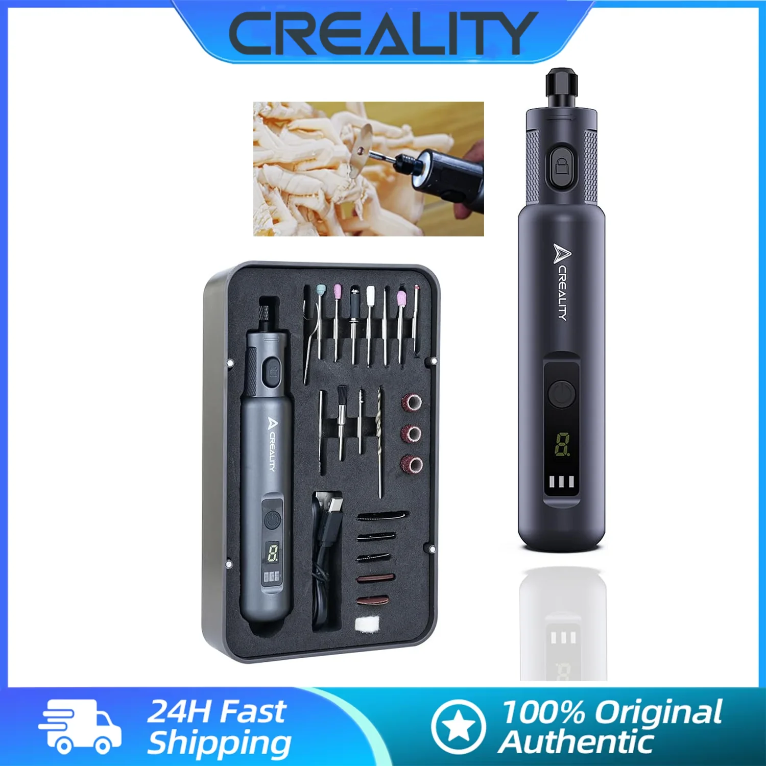 Creality 3D 3,7 В USB беспроводной ручной вращающийся набор ...