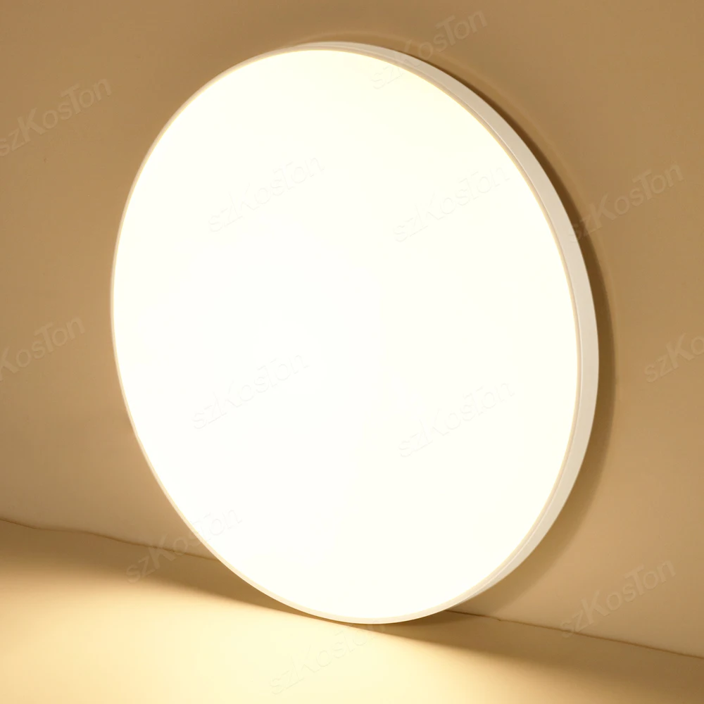 37 см Ультратонкий светодиодный потолочный светильник 3 цвета ...