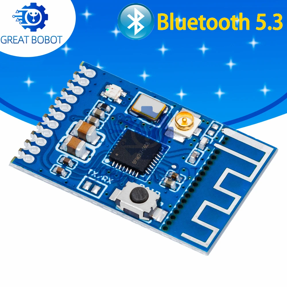 Модуль Bluetooth 5,3, модуль аудиопередатчика, стереозвук GFSK ...