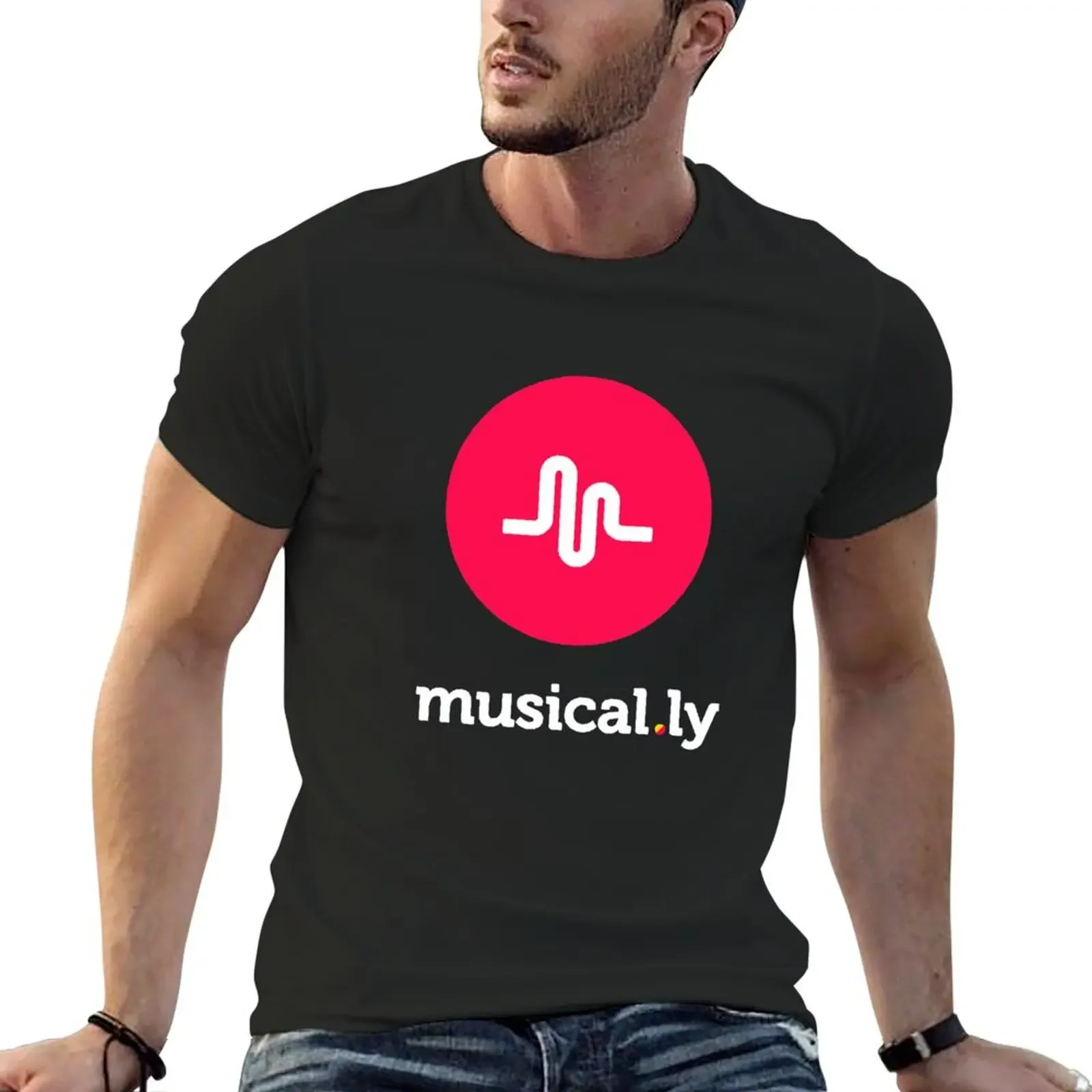 Musical,ly Logo Musically Apps Games Case Stuff T-Shirt blacks kawaii ...