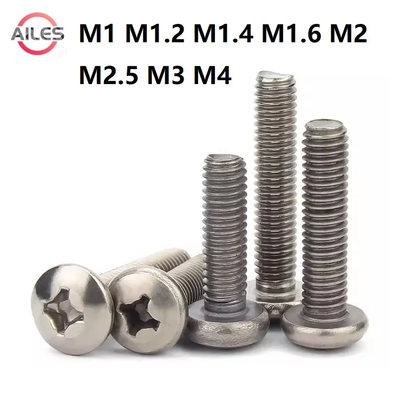 Болты из титанового сплава TA2 M1 M1.2 M1.4 M1.6 M2 M2.5 M3 M4 | AliExpress