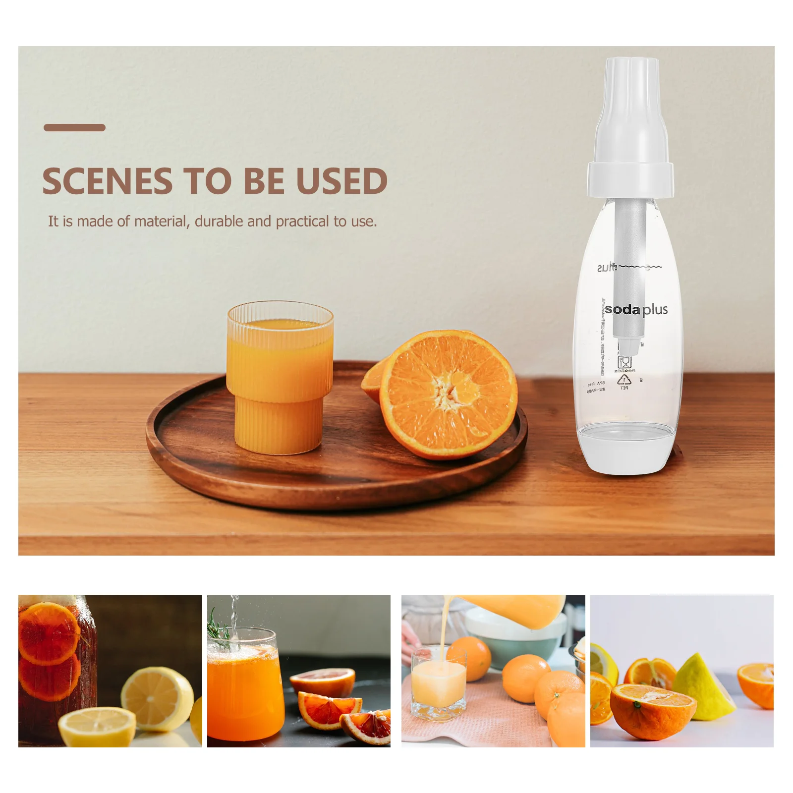 Water Maker Machine Soda Sparkling Fizzy Tool Carbonating Making Co2 ...