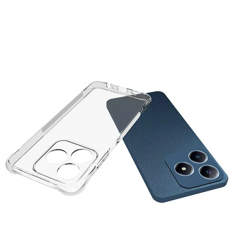 For Realme C63 4G Anti-Shock HD Clear TPU Soft Case,Transparent TPU Gel ...