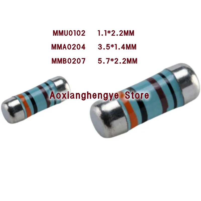 Профессиональные SMD резисторы MMB0207 | AliExpress