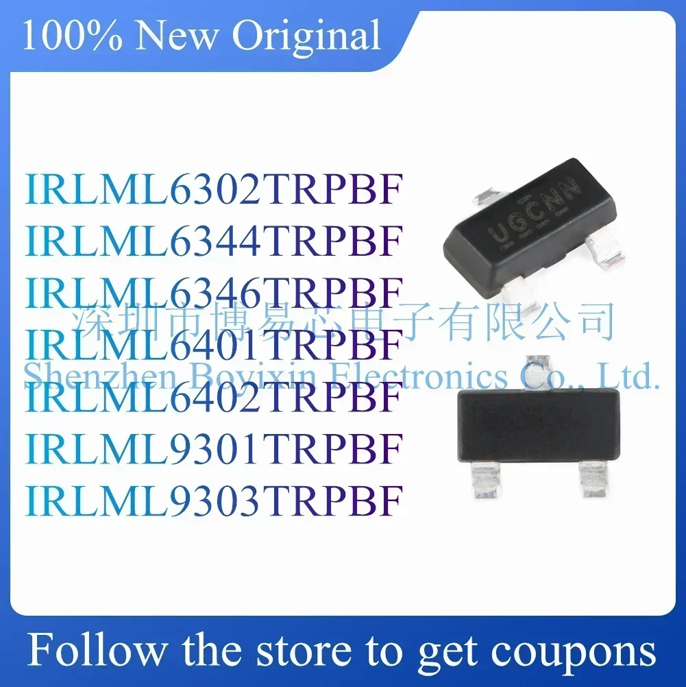 IRLML6302TRPBF IRLML6344TRPBF IRLML6346TRPBF IRLML6401TRPBF ...