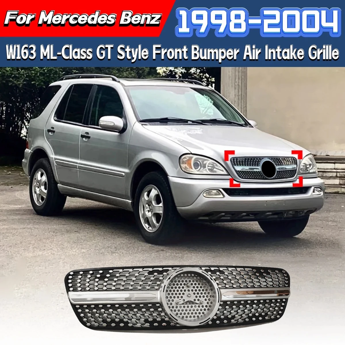 Для Mercedes W163 ML-Class ML320 ML350 ML270 ML400 ML430 CDI 1998 1999 ...