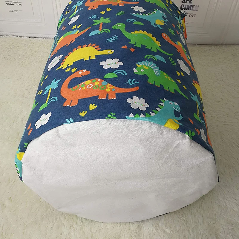 40 50 см круглая холщовая большая корзина для одежды корзина для белья с ручками